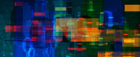 bytes of binary code run through network abstract futuristic technology
