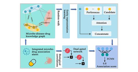 neighborhood topology aware knowledge graph learning and microbial