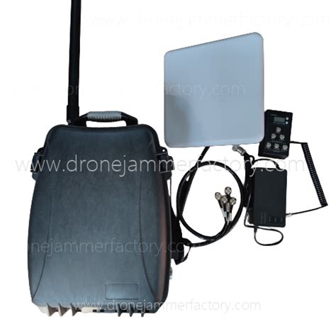 Drone Jamming Device 1 25km Distance Backpack Jamming Drone Signals
