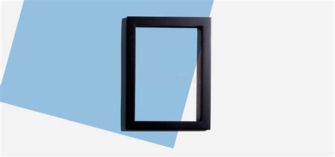 Blank Rectangle Picture Frame Stock Image Image Of Concept Empty