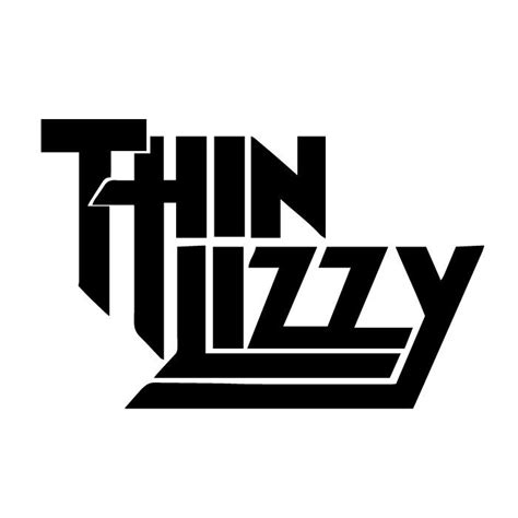 Thin Lizzy Band Logo Decal Sticker Decalfly