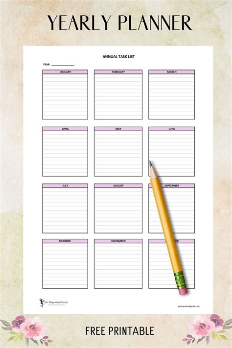Work Planner Printables To Boost Productivity Artofit