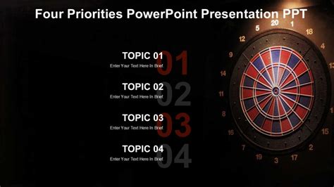 Four Priorities PowerPoint Presentation PPT PPTUniverse