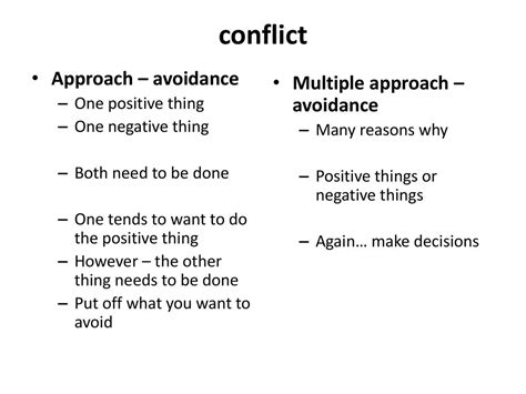 Approach Avoidance Conflict Clipart