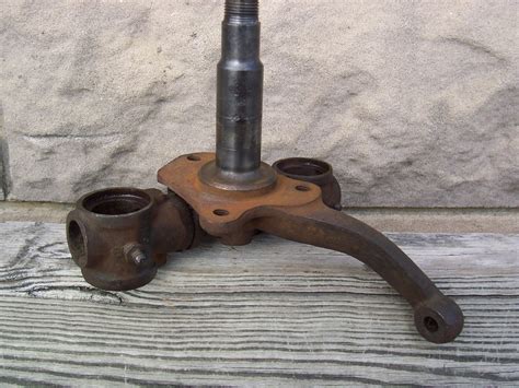 356 Porsche Left Front Spindle Assembly The Hamb