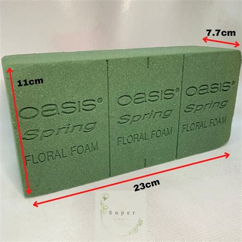 Wet Form Span Bunga Basah Foam Gabus Sponge For Fresh Flower