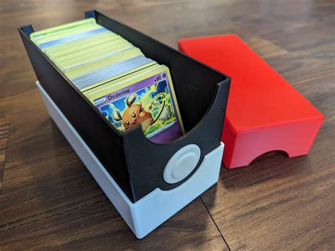 Extended Pokemon Card Box By Kfernald Download Free Stl Model
