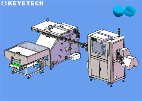 Ai Based Mineral Water Cap Optical Vision Sorting Machine With Feeding Device