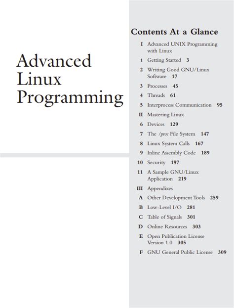 Advanced Linux Programming Free Ebooks Of It Booksofall