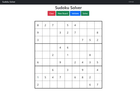 GitHub Charptr0 Sudoku Solver Generate And Solve A Sudoku Board