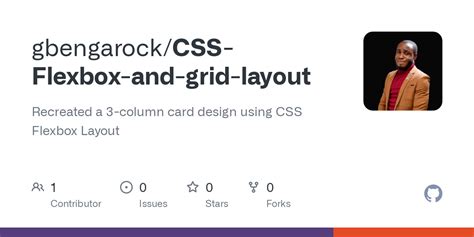 GitHub Gbengarock CSS Flexbox And Grid Layout Recreated A Column Card Design Using CSS