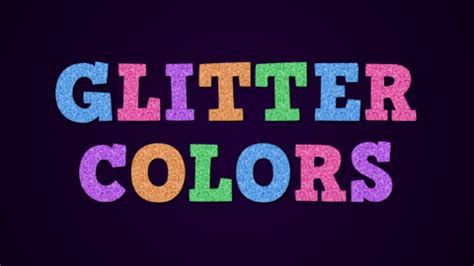 Glitter Font Text Effects Generator