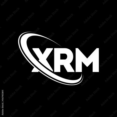 Xrm Logo Xrm Letter Xrm Letter Logo Design Initials Xrm Logo Linked
