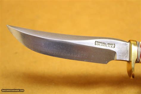 Randall Model 3 5 Hunter Stag Handle Carbon Steel 5 Inch Blade