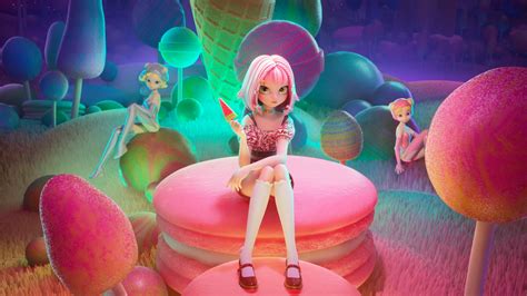 【hiptip】新プロジェクトがいち早くお披露目 天野喜孝⽒のアート「candy Girl」がバーチャルk Popアーティスト「apoki