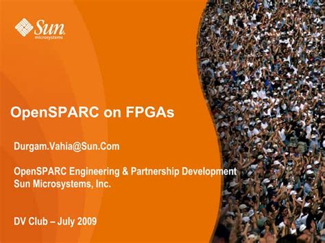 Opensparc On Fpgas Pdf
