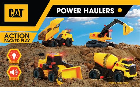 Cat Construction Toys Power Haulers Dump Truck Realistic