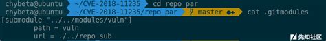 RCE with Git submodule分析 CVE Chybeta