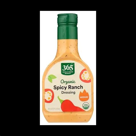 365 By Whole Foods Market Organic Spicy Ranch Dressing 16 Fl Oz At Whole Foods Market