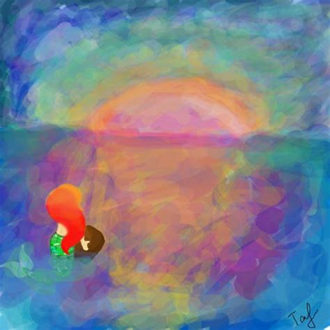 Ariel Sunset By Talentlessanimefreak On Deviantart