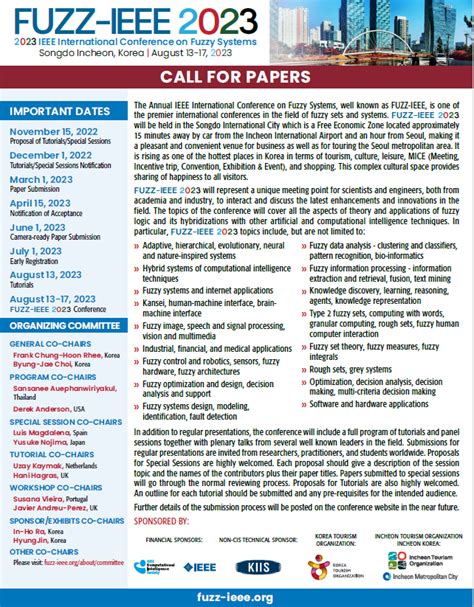 2023 Ieee International Conference On Fuzzy Systems Home