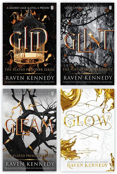 The Plated Prisoner Series Collection 4 Books Set By Raven Kennedy By