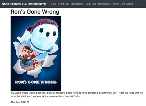 Github Alexpaulnode Express Bootstrap Using Node Express Ejs And Bootstrap