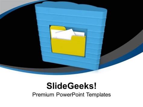 safety of files and folders powerpoint templates ppt backgrounds for