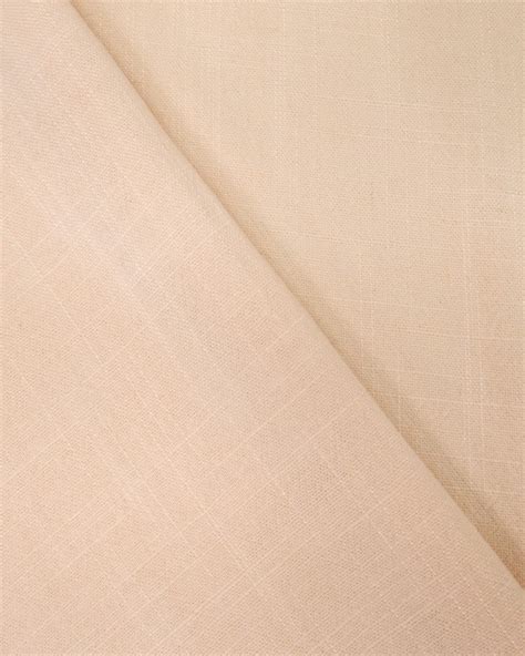 Tissu Lin Mélangé Rose Clair Mercerine