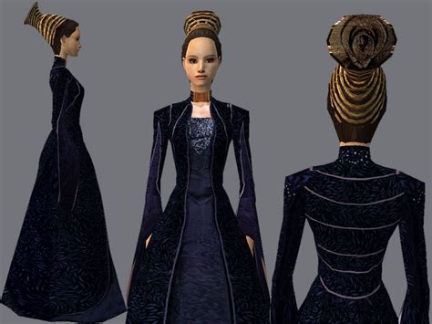 Sims 4 Padme Amidala Dress With Parasol Artofit