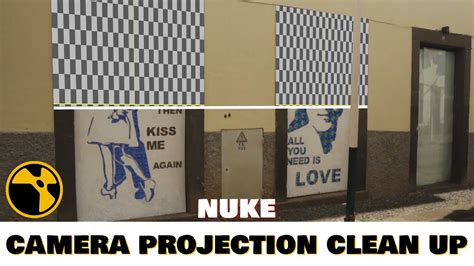 Nuke Camera Projection Clean Plate Nuke 3d Projection Cleanup