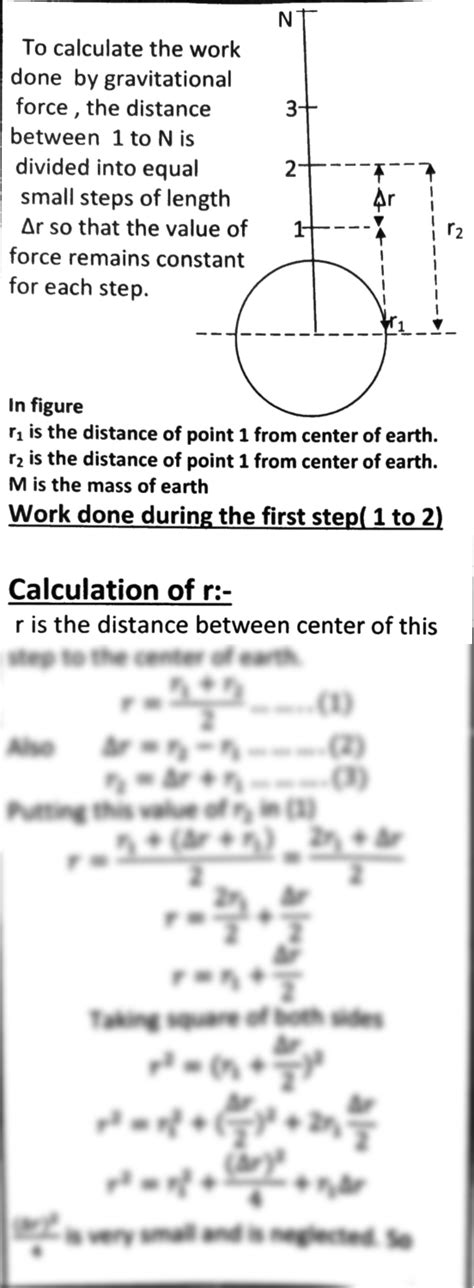 Solution Absolute Potential Energy And Its Derivation Notes Of Class