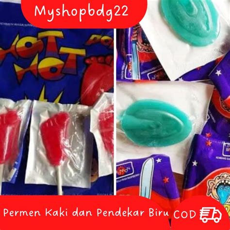 Jual Permen Jadul Hot Hot Pop Permen Kaki Permen Pendekar Biru Shopee Indonesia