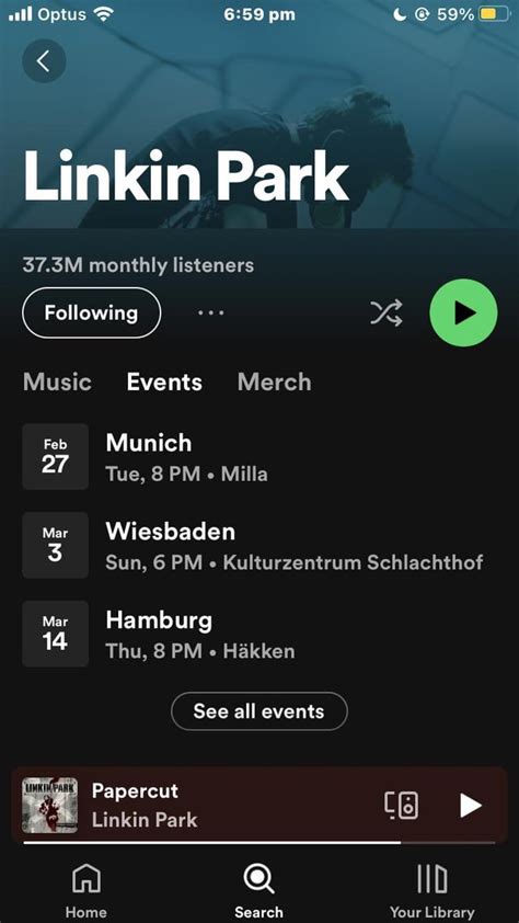 Spotify Glitch R Linkinpark