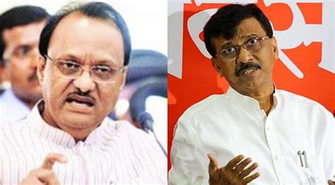 After ‘spitting Row Sanjay Raut Ajit Pawar Lock Horns In New Mva Faceoff Pune News The