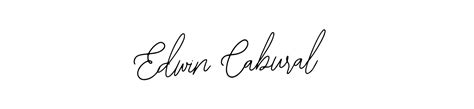 92 Edwin Cabural Name Signature Style Ideas New Esignature