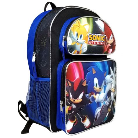 Backpack Sonic The Hedgehog Shadowsonicsilver Bold Prints Free