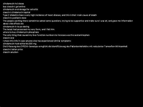 Clindamycin Dosage For Dental Abscess Cleocin Cream For