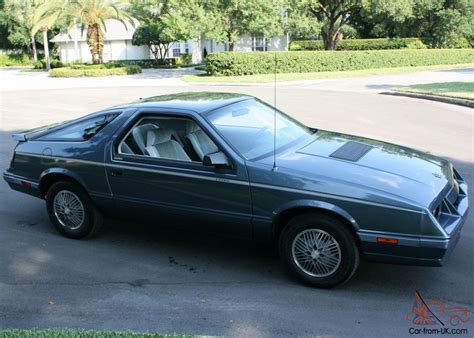 Rare Mint One Owner Survivor 1984 Chrysler Laser Turbo Coupe 47k Mi