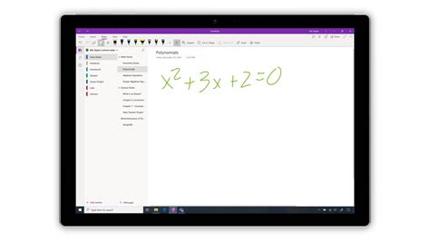 Onenote Math Assistant How To Solve Math Problems In Onenote Step 1