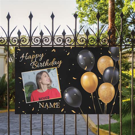 Custom Birthday Banner Acorn And Company