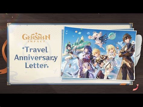 Genshin Impact Anniversary Rewards And Events