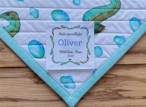 Quilt Labels Personalized Labels Handmade Labels Birth Stats Cut