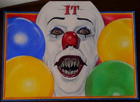 How To Draw Pennywise The Clown 1990