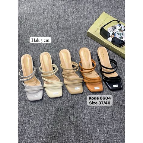 Heels Strap Ra 031 Hak 3 Cm Shopee Philippines