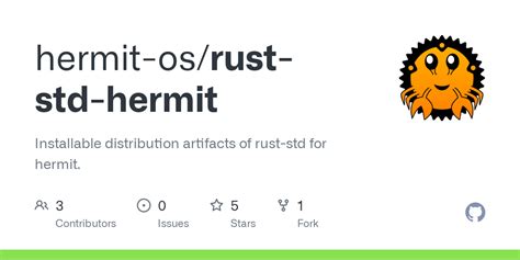 Rust Std Hermitinstall Templatesh At Main · Hermit Osrust Std Hermit · Github