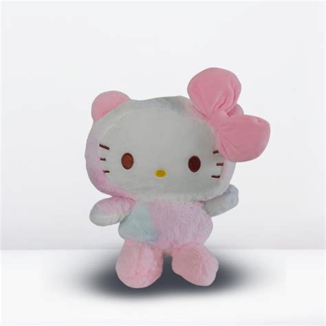 A Peluche Hello Kitty Con Traje Morado Y Rosado Orquiflor