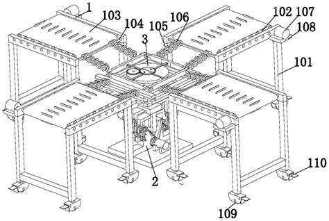一种木材方木干燥自动化码垛机的制作方法3