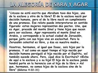 Alegorias Biblicas Pptx