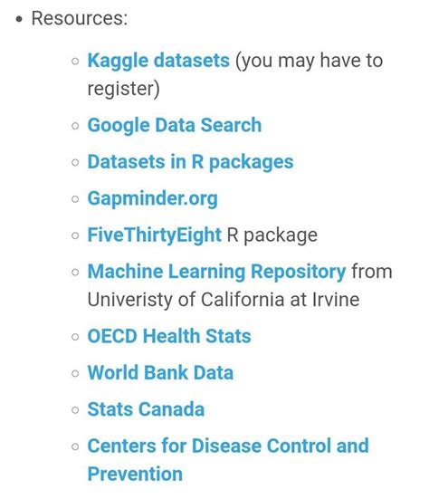 Solved Exercise Identify Datasets As Candidates For Chegg